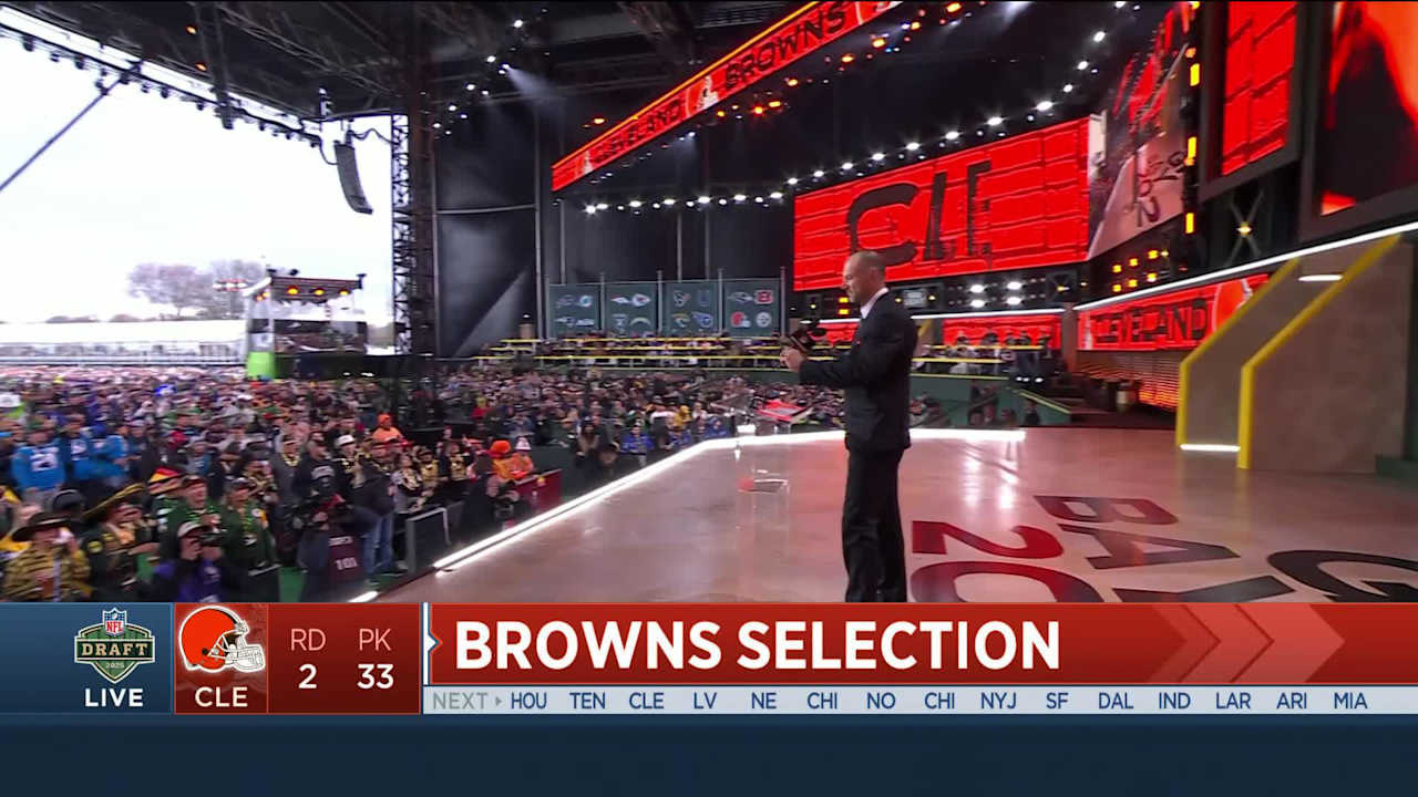Browns select Carson Schwesinger with No. 33 pick in 2025 draft