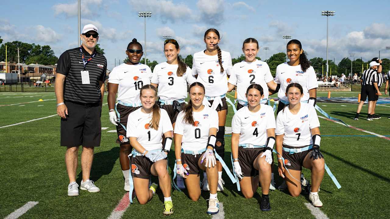 Willoughby South helping to grow girls flag football at the NFL Flag ...