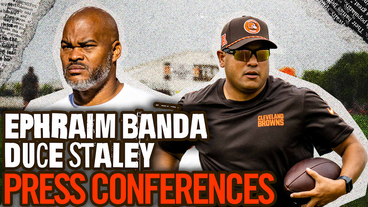 Ephraim Banda & Duce Staley | Press Conference