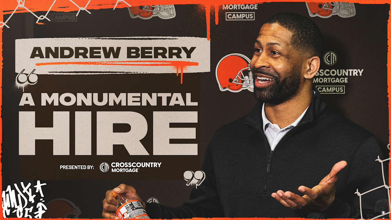 Andrew Berry Press Conference: "A monumental hire"
