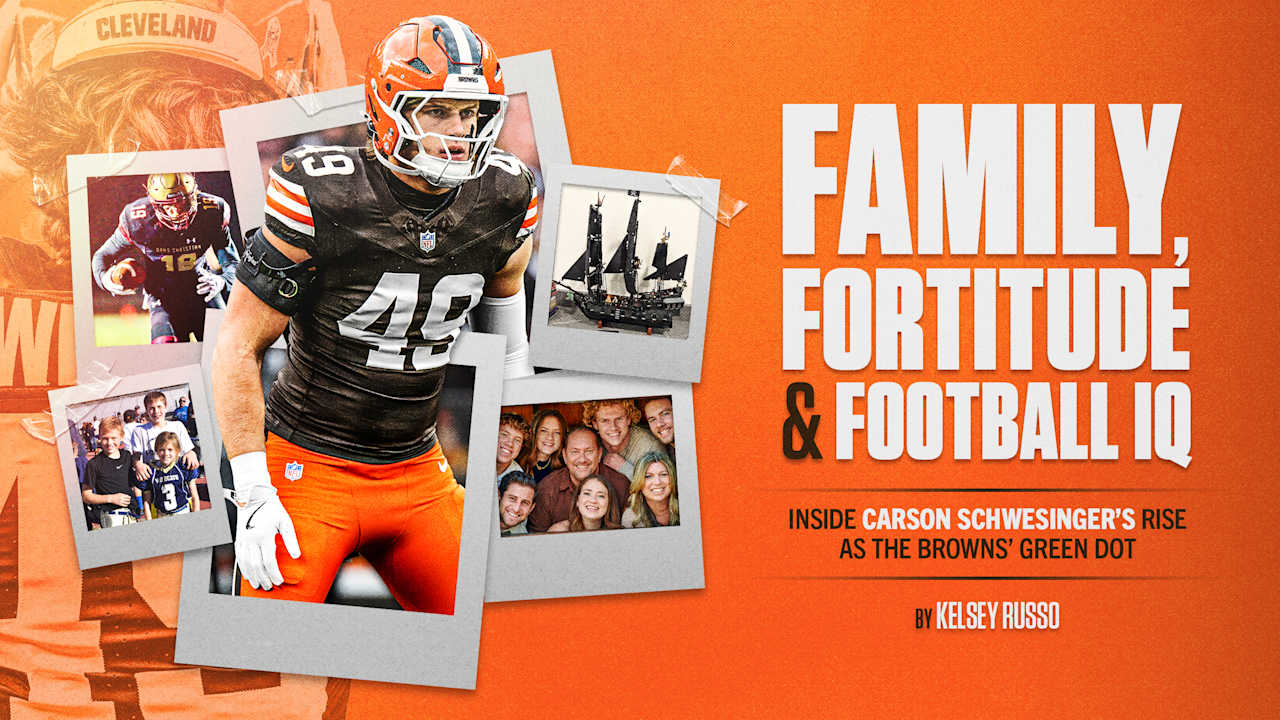 Family, Fortitude & Football IQ: Inside Carson Schwesinger’s rise as ...