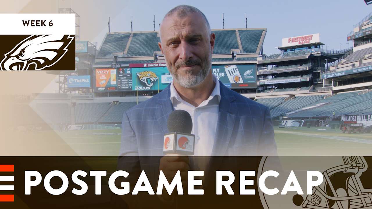 Browns vs. Eagles Week 6 | Postgame Recap