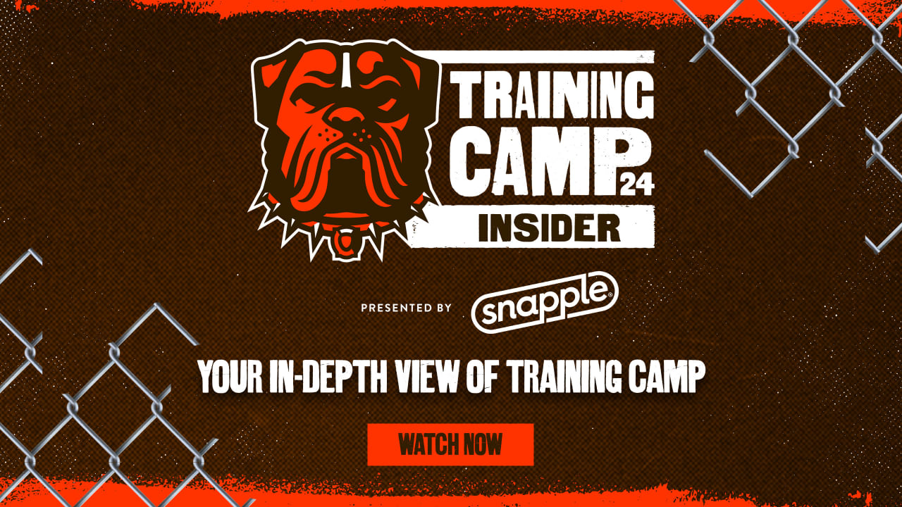 Watch Training Camp Insider for exclusive insight on Browns training camp