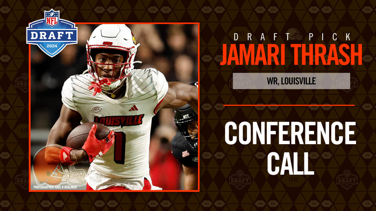 Jamari Thrash Conference Call | 2024 NFL Draft