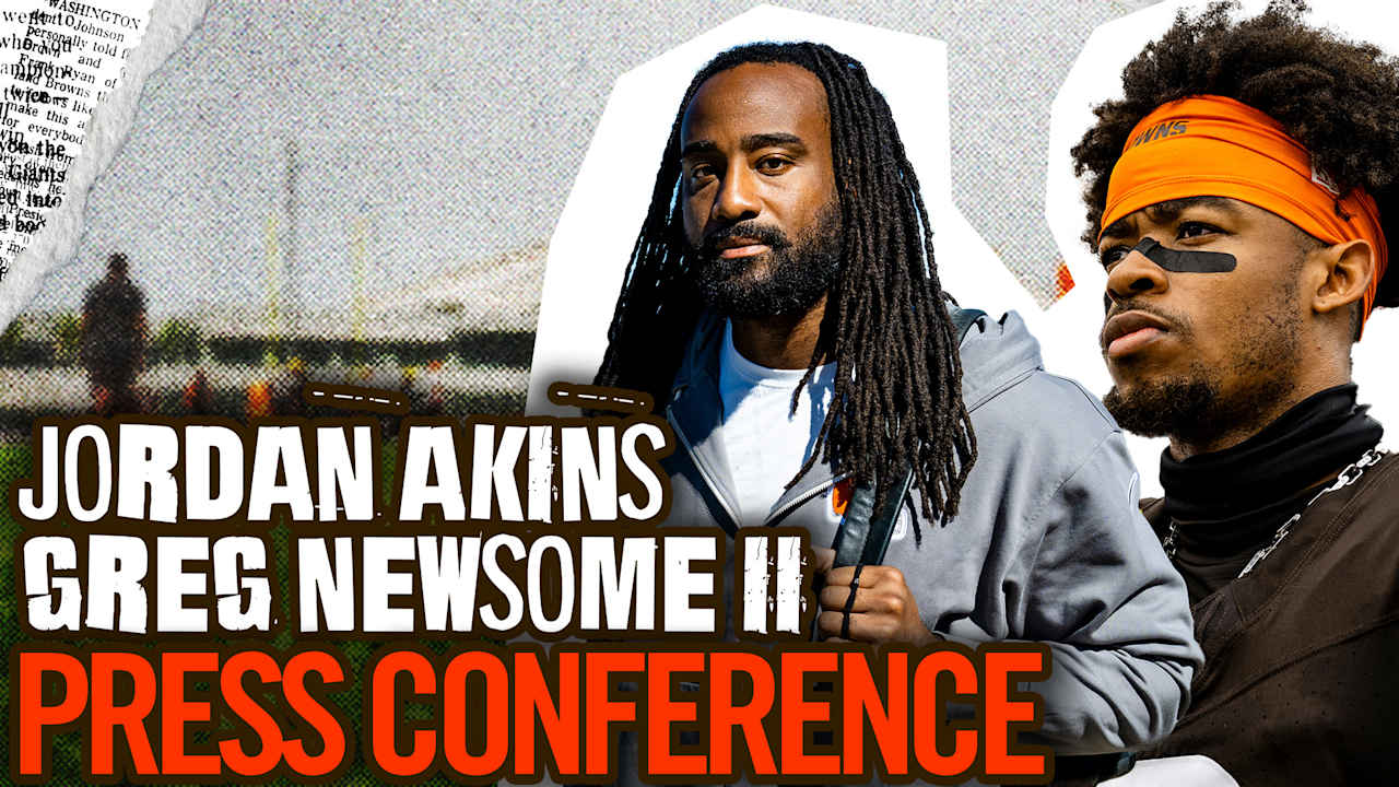 Jordan Akins & Greg Newsome II | Press Conference