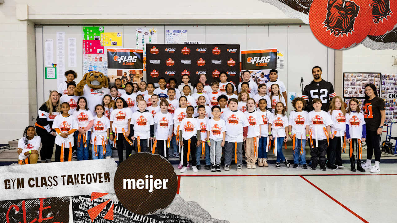 Browns host final Gym Class Takeover of 2024 fall semester at Helen ...