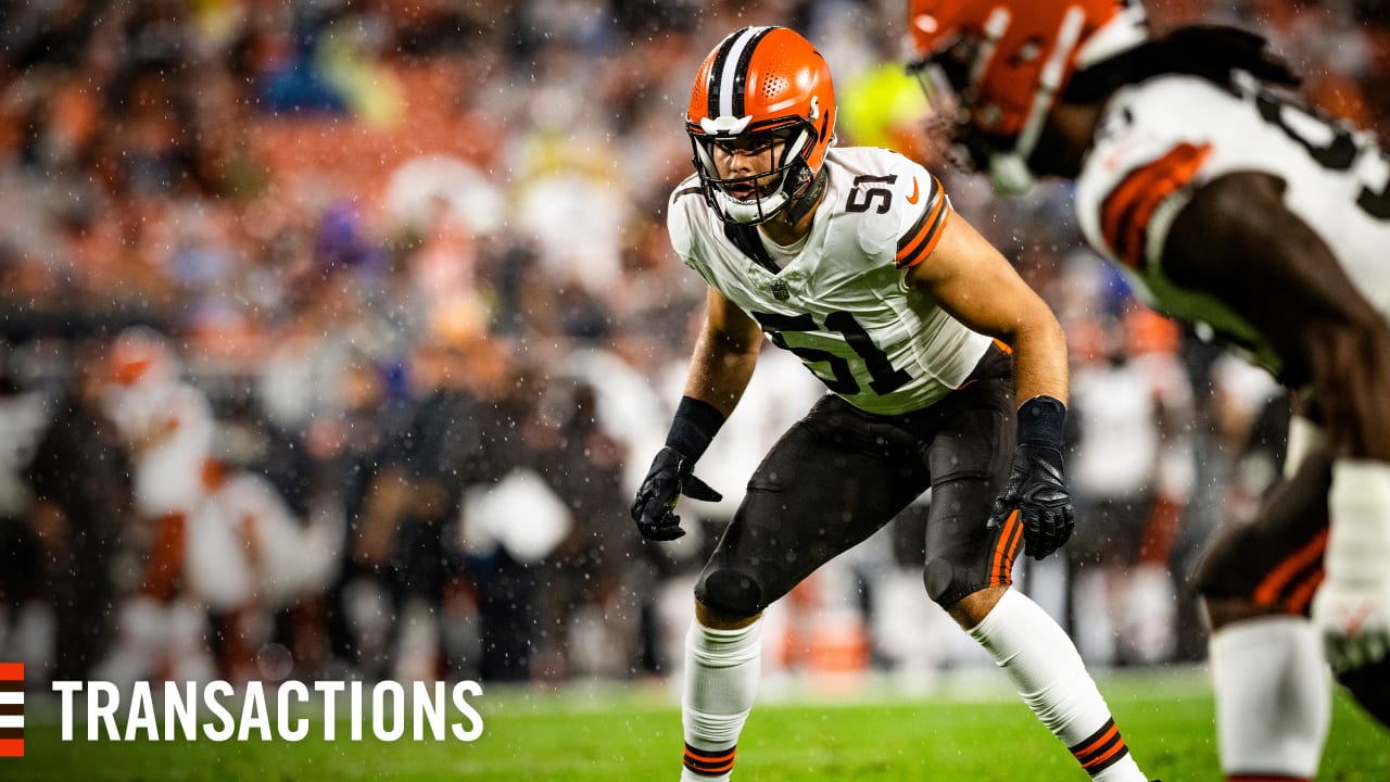 Browns designate Jordan Kunaszyk to return from injured reserve