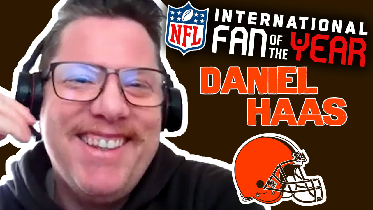 Meet Daniel Haas, the Browns' 2023 International NFL Fan of the Year!