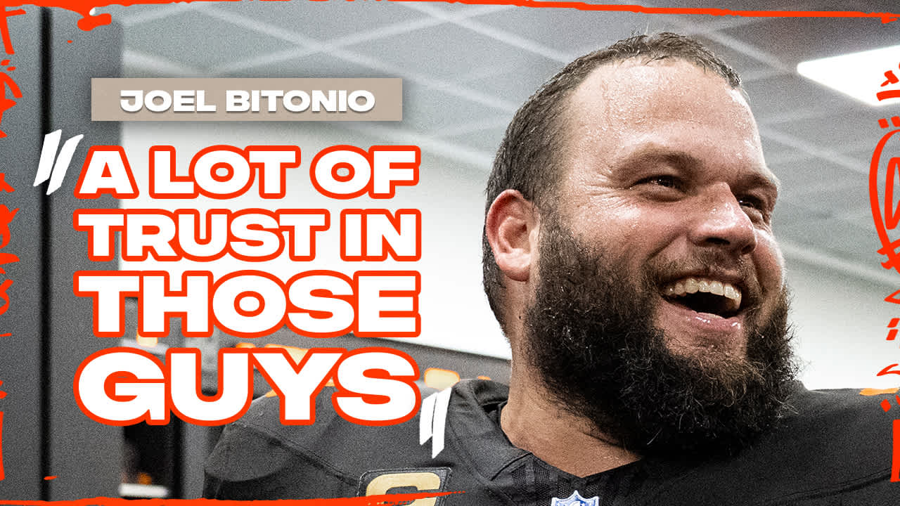 Joel Bitonio Press Conference: "A Lot of Trust In Those Guys"