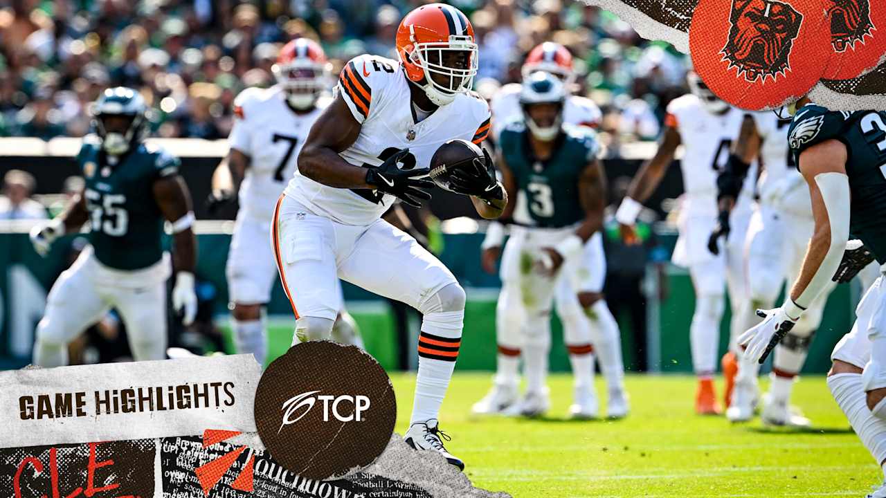 Game Highlights: Browns vs. Eagles