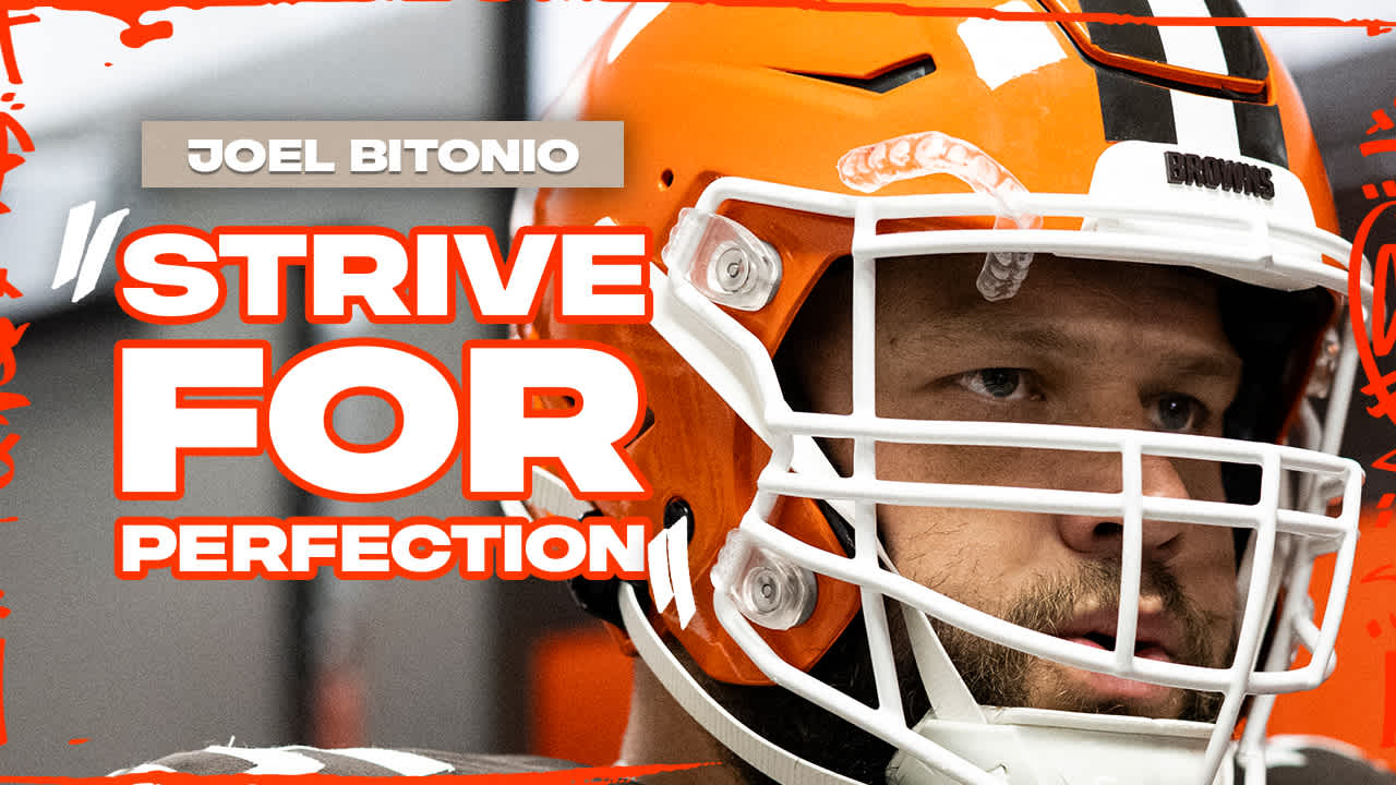 Joel Bitonio Press Conference: "Strive For Perfection"