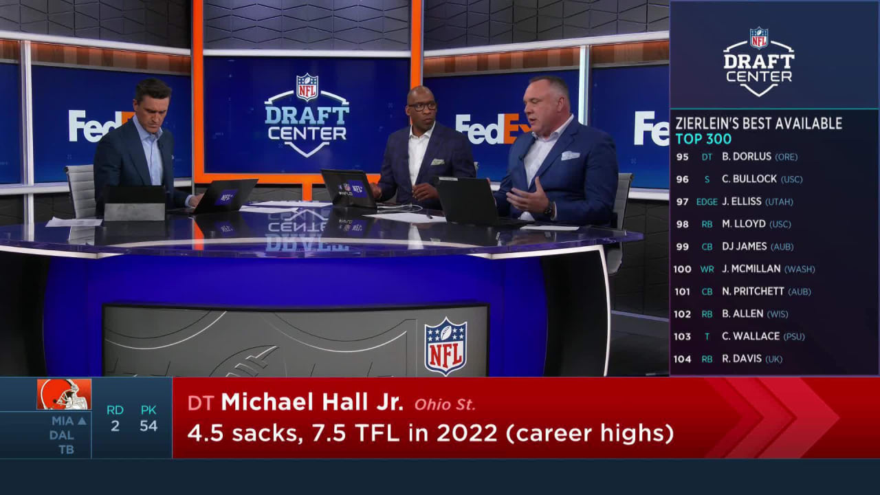 Lance Zierlein: DT Michael Hall Jr. 'is an electric pass rusher'