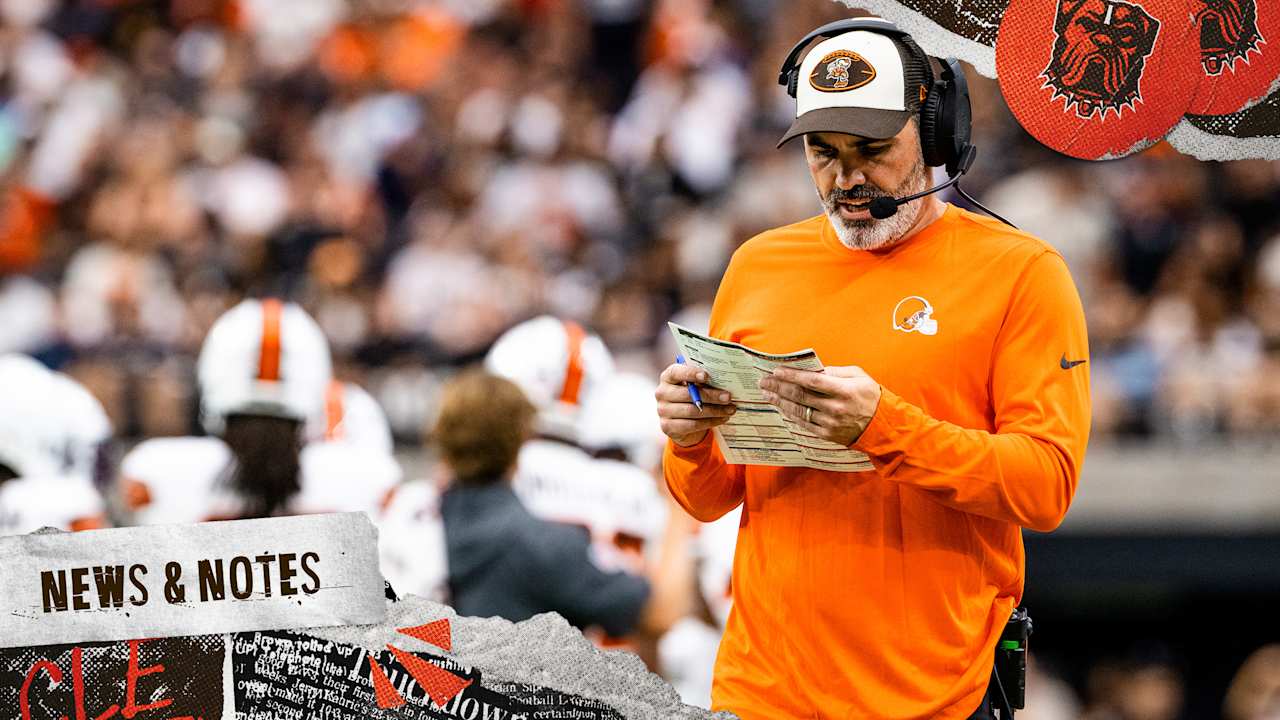 Browns focused on correcting mistakes from Week 4 loss | News and Notes