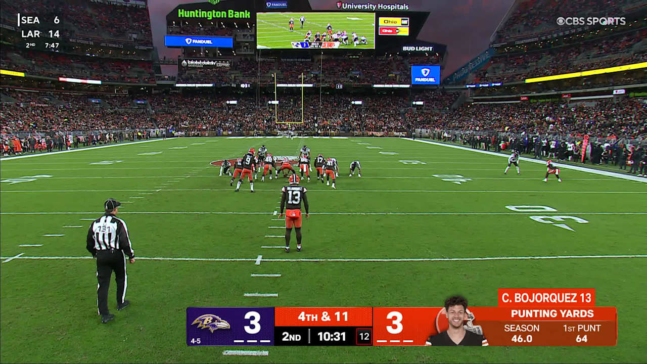 LaJohntay Wester's muffed punt sets Browns up inside the Ravens' 10 ...