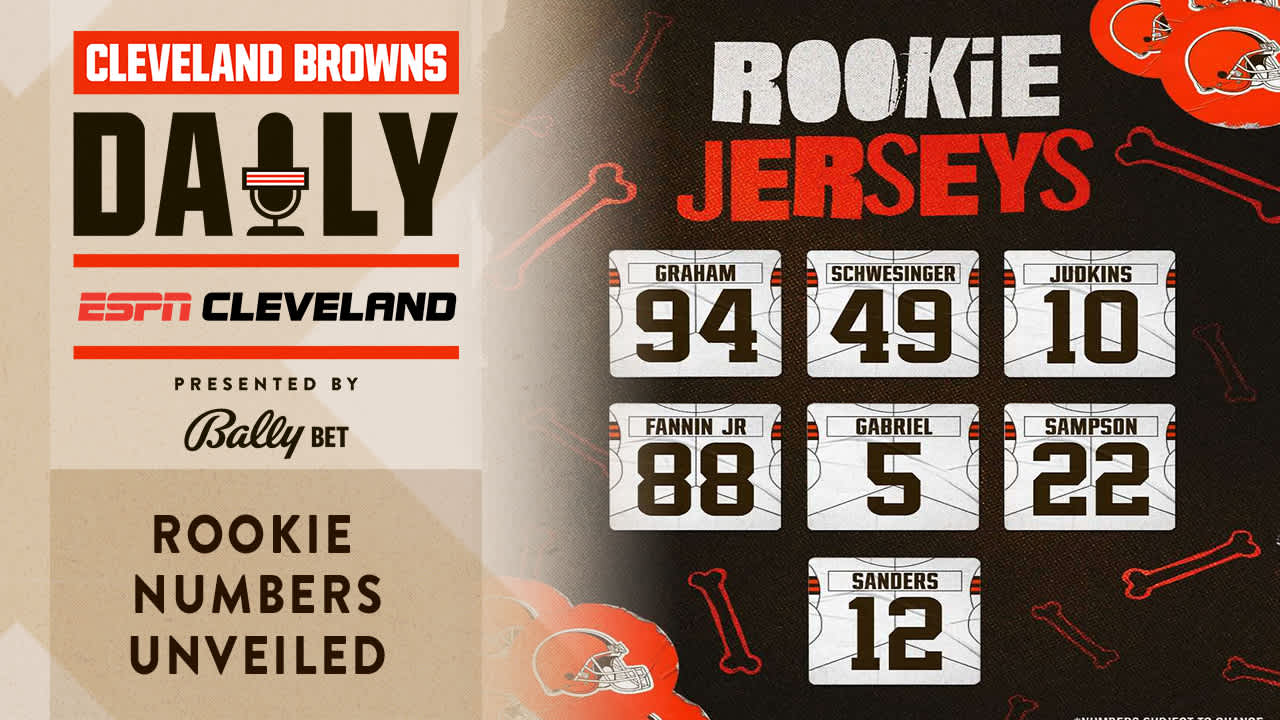 Rookie Numbers Unveiled - Cleveland Browns Daily - 5.6.25