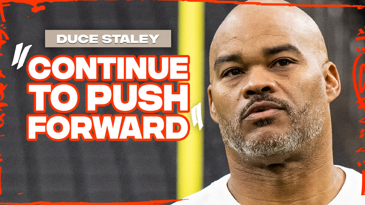 Duce Staley Press Conference: "Continue to push forward"