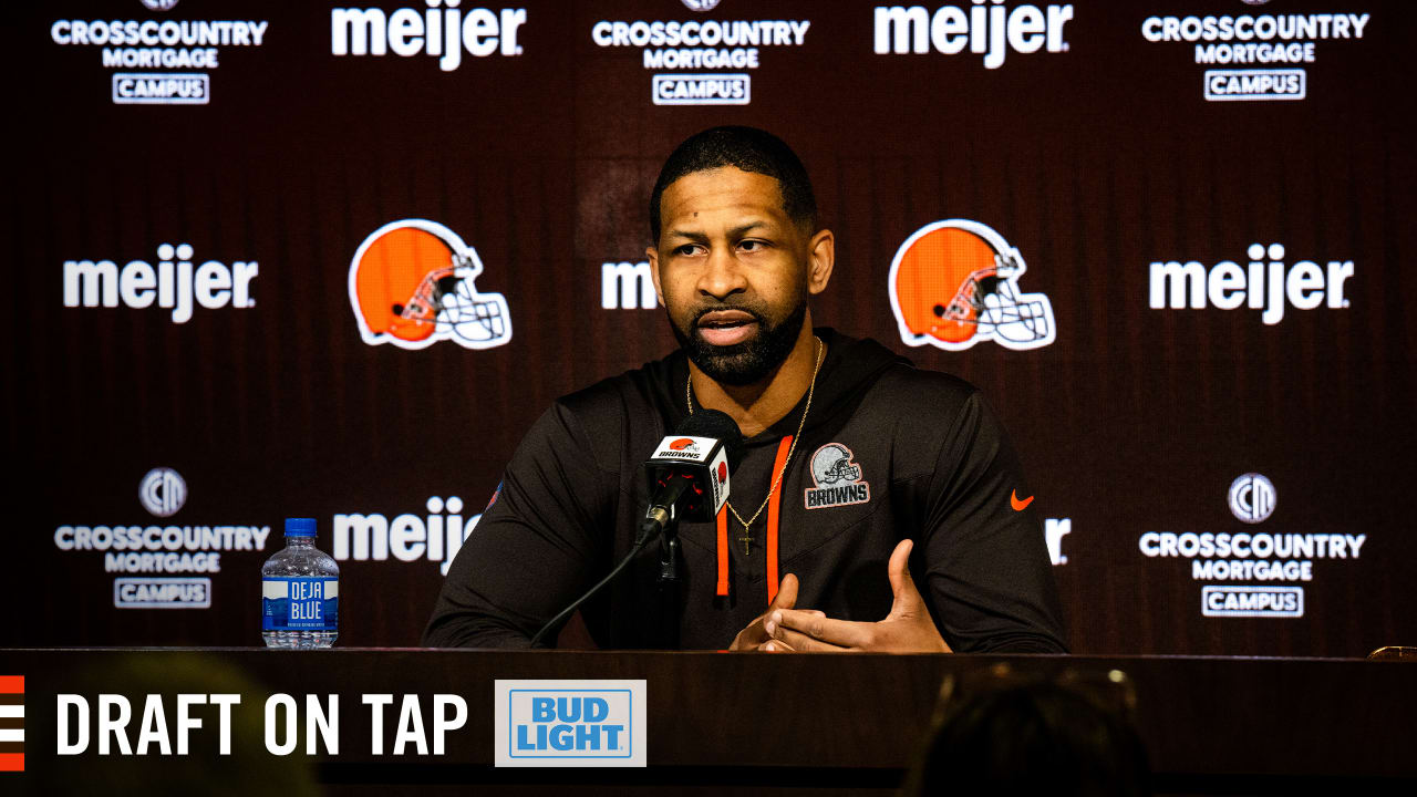 Browns GM Andrew Berry discusses the 2024 NFL Draft