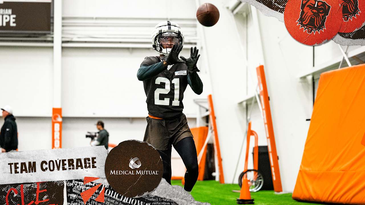 Denzel Ward preparing for explosive Bengals offense
