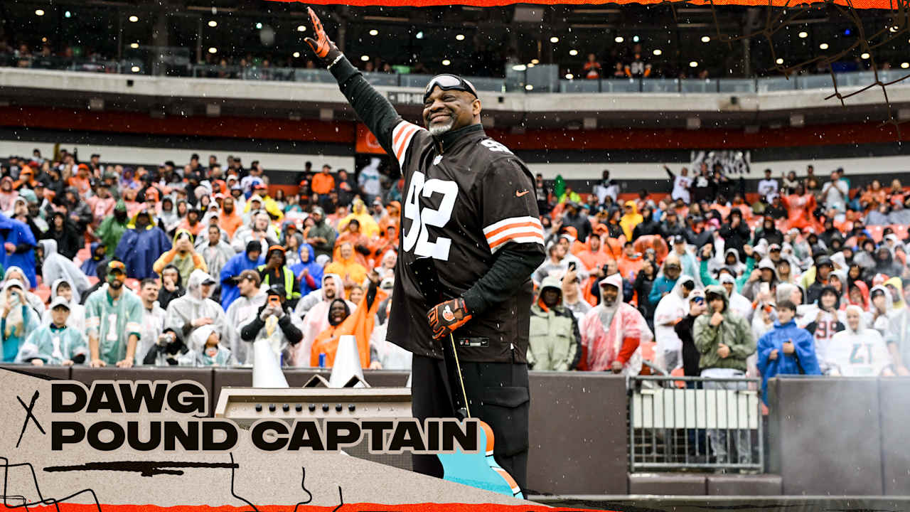 Michael Dean Perry serves as Dawg Pound Captain ahead of Week 7 vs ...