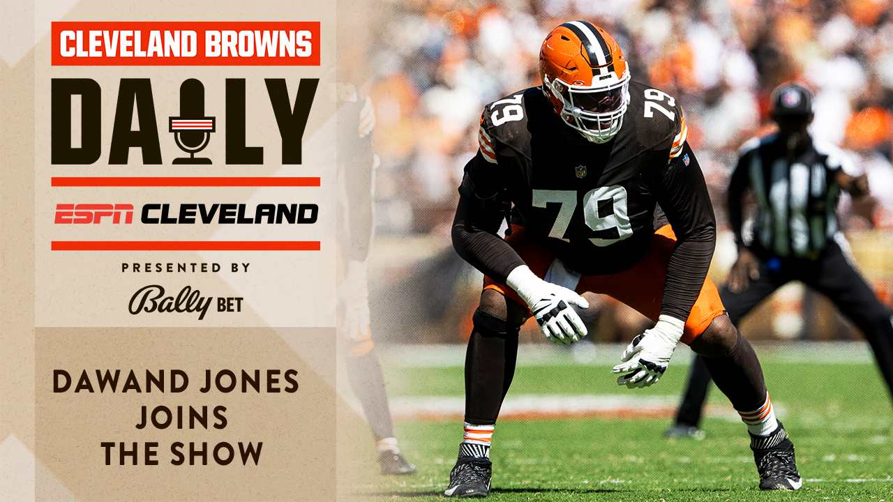 Dawand Jones Joins the Show - Cleveland Browns Daily - 9.19.25