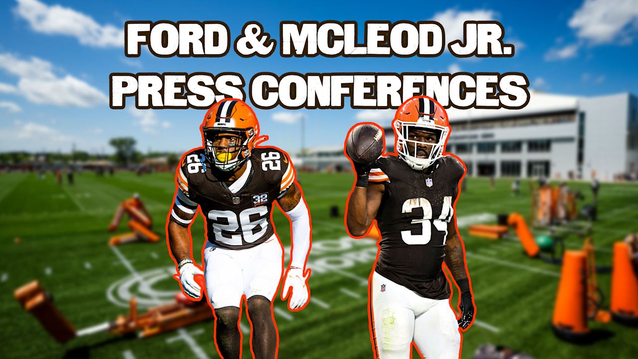 Jerome Ford & Rodney McLeod Jr. | Press Conferences