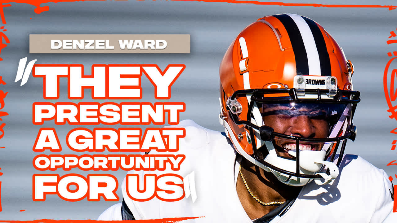 Denzel Ward Press Conference: "They present a great opportunity for us"