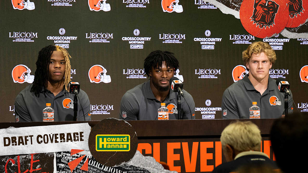 Browns Day 2 Draft Picks ‘looking forward to getting back to football ...