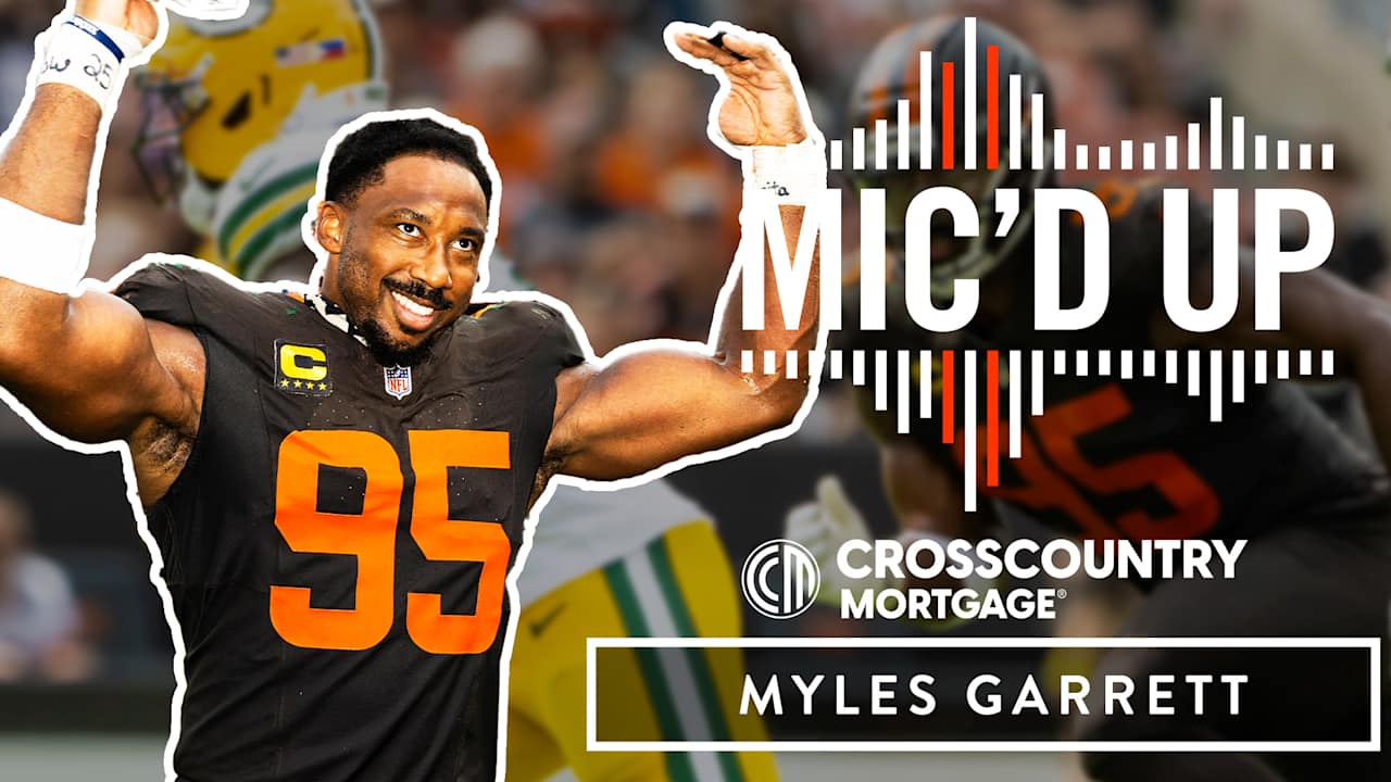 Myles Garrett Mic'd Up: Epic 4th Quarter Comeback vs The Packers!