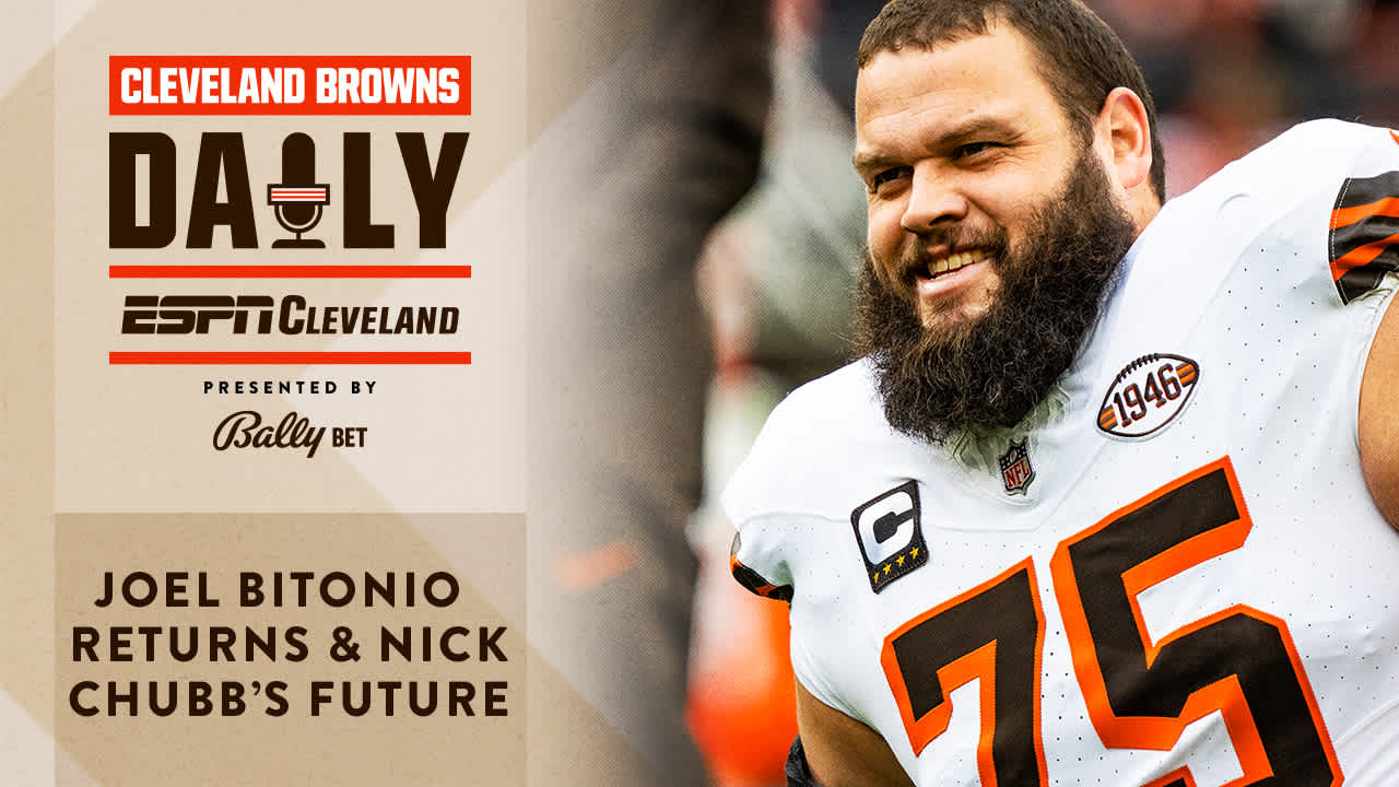 Joel Bitonio Returns & Nick Chubb's Future | Cleveland Browns Daily | 3 ... Joel Bitonio Returns & Nick Chubb's Future | Cleveland Browns Daily | 3 ...