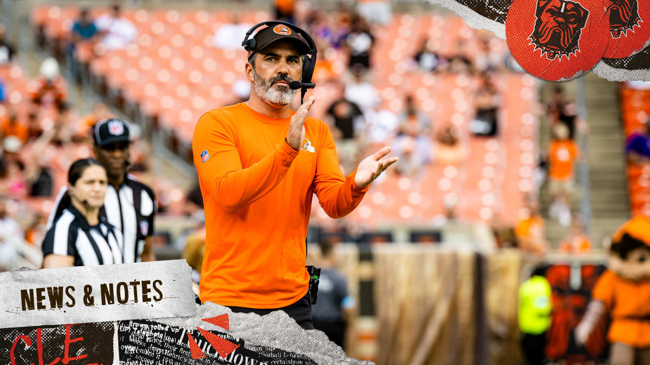 News & Notes: Stefanski gives updates on Jack Conklin and other Browns
