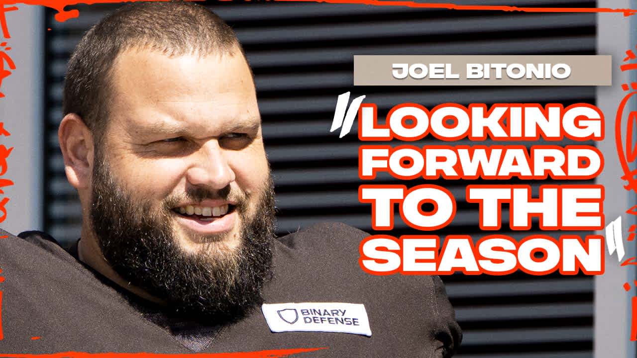 Joel Bitonio Press Conference: "Looking Forward To The Season"