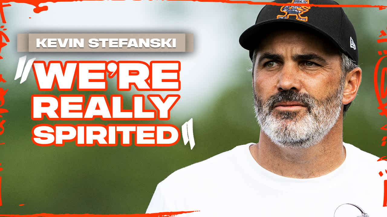 Kevin Stefanski Press Conference : "We're Really Spirited."