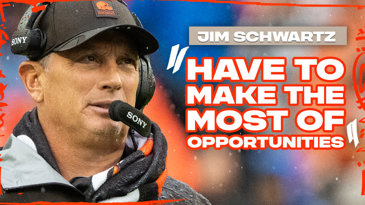 Jim Schwartz Press Conference: "Have to make the most of opportunities"