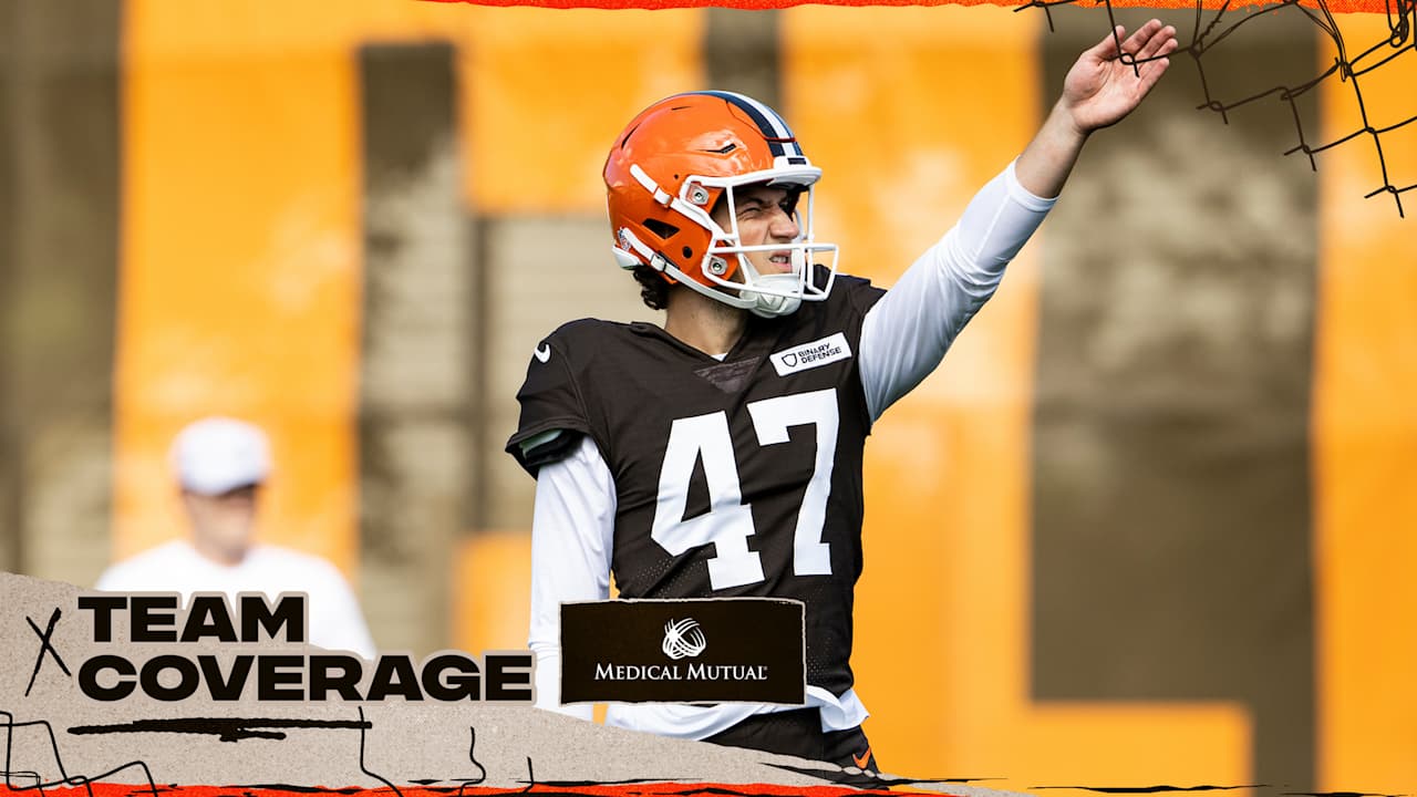 Andre Szmyt earns his opportunity in the NFL with the Browns | Team ...