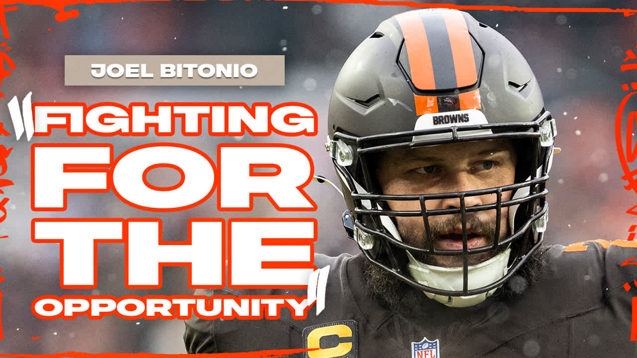 Joel Bitonio Press Conference: "Fighting for the opportunity"