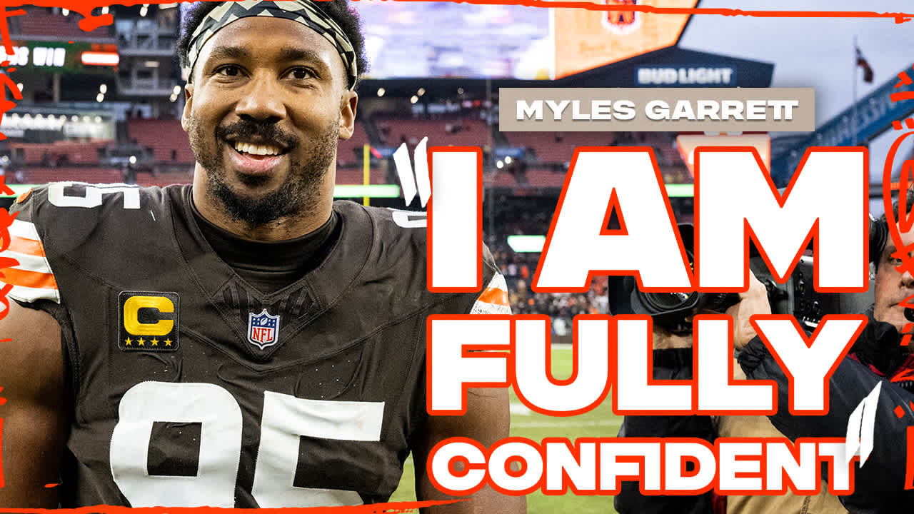Myles Garrett Press Conference: "I am fully confident"