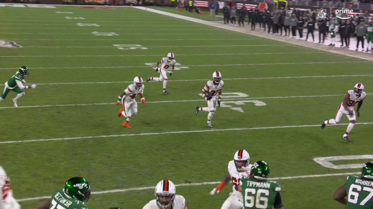 Can't-Miss Play: Pick-six TD! Ronnie Hickman uses LeBron celly after ...