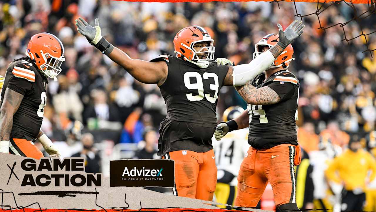 In-Game Highlights from 2025 Browns vs. Steelers Week 17