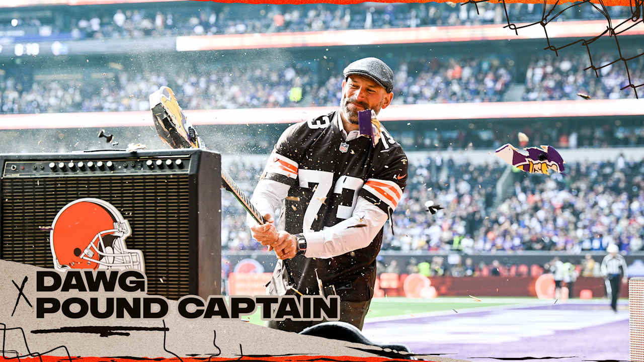 Joe Thomas is the Dawg Pound Captain ahead of Week 5 vs. Vikings