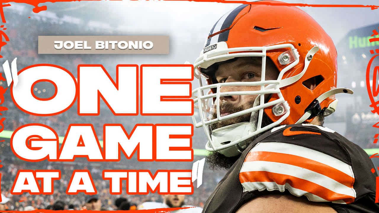 Joel Bitonio Press Conference: "One game at a time"