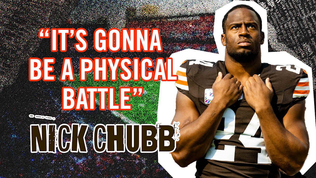 Nick Chubb: "I always look forward to playing the Steelers." | Press ...