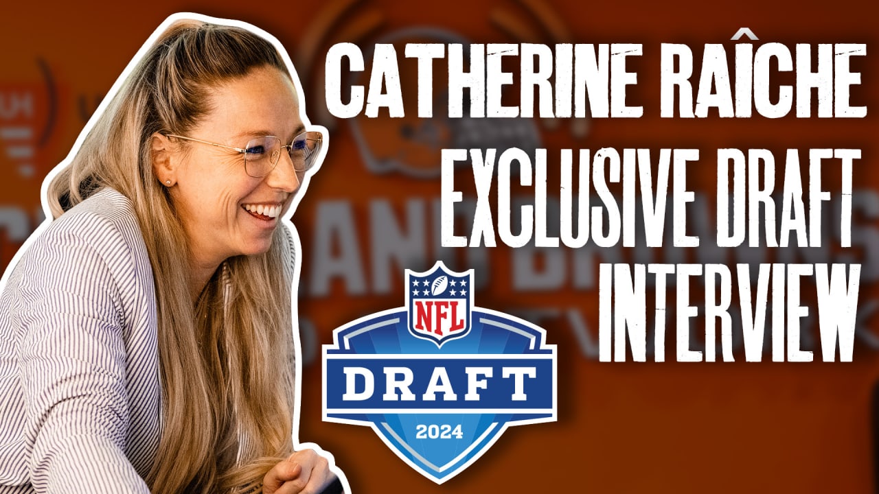 Exclusive Draft Night Interview with Assistant GM Catherine Raîche ... Exclusive Draft Night Interview with Assistant GM Catherine Raîche ...