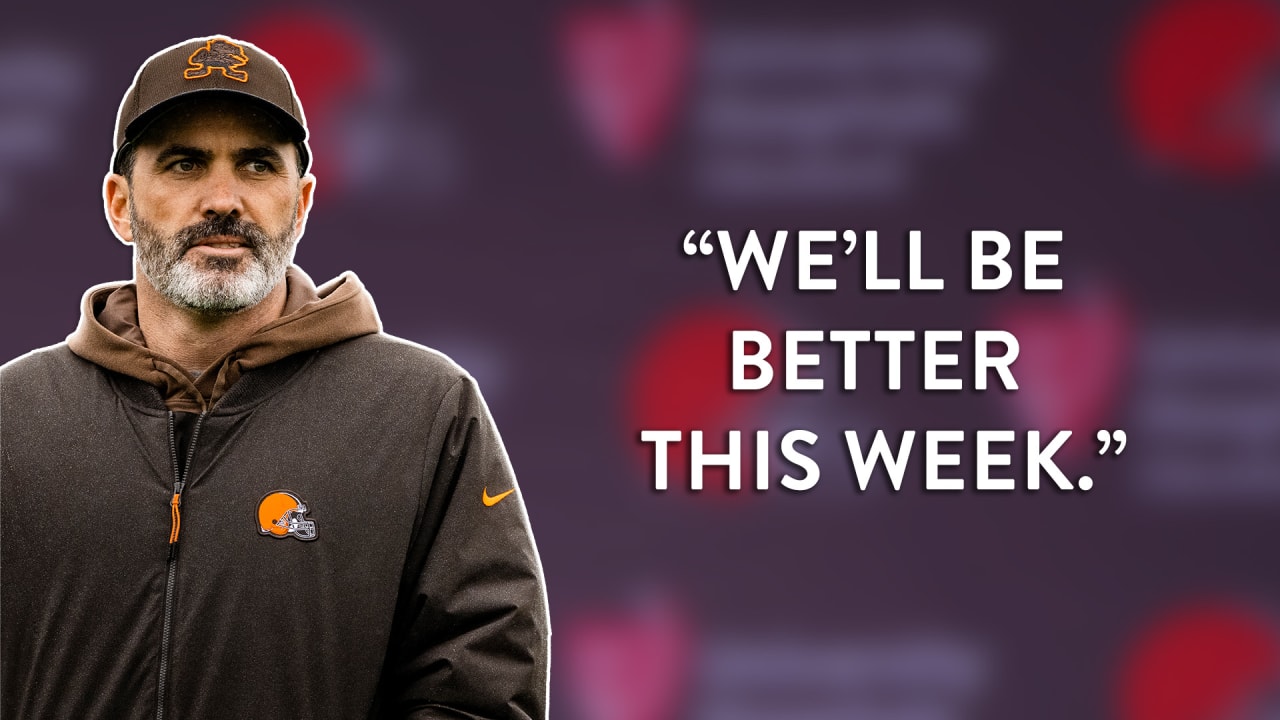 Kevin Stefanski "We'll be better this week." | November 27, 2023