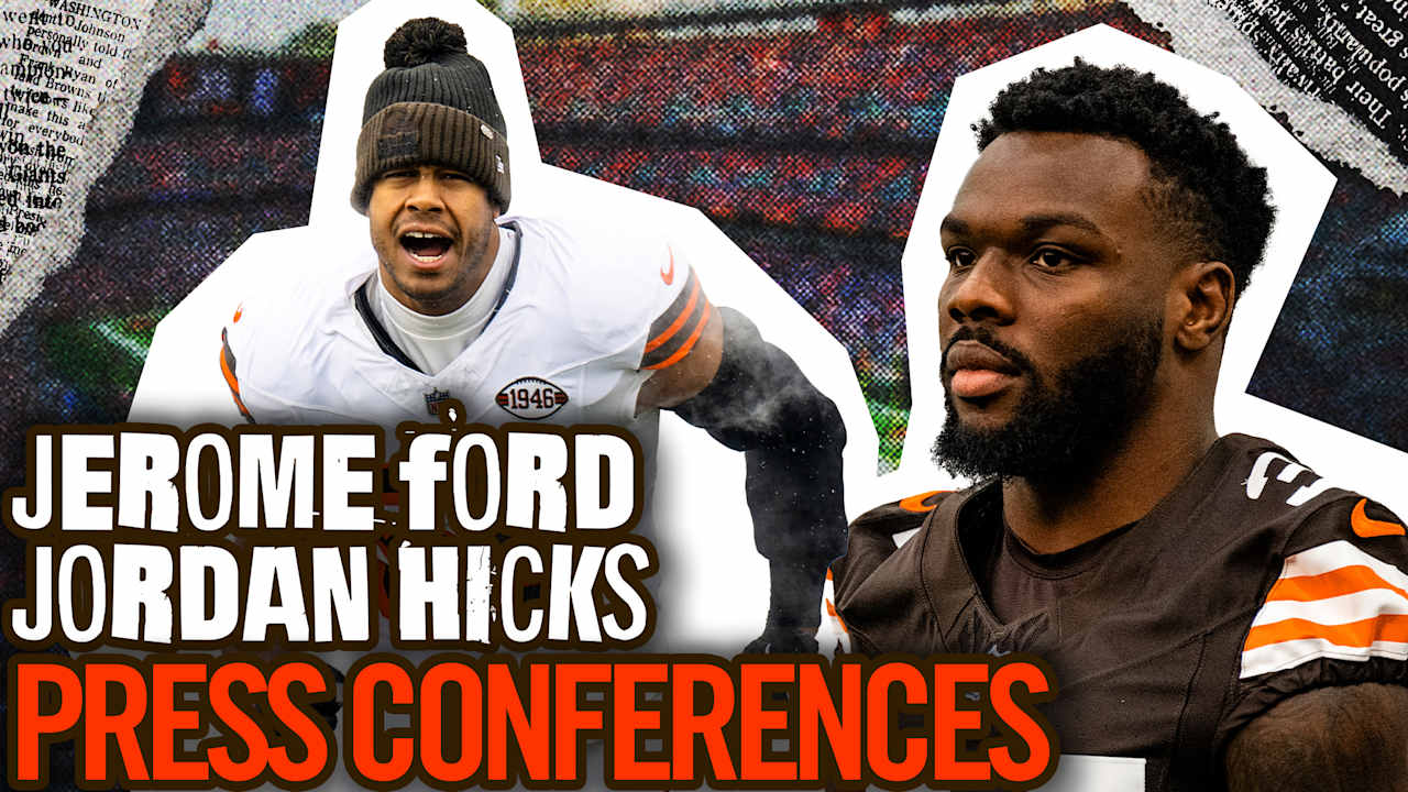 Jerome Ford & Jordan Hicks | Press Conferences