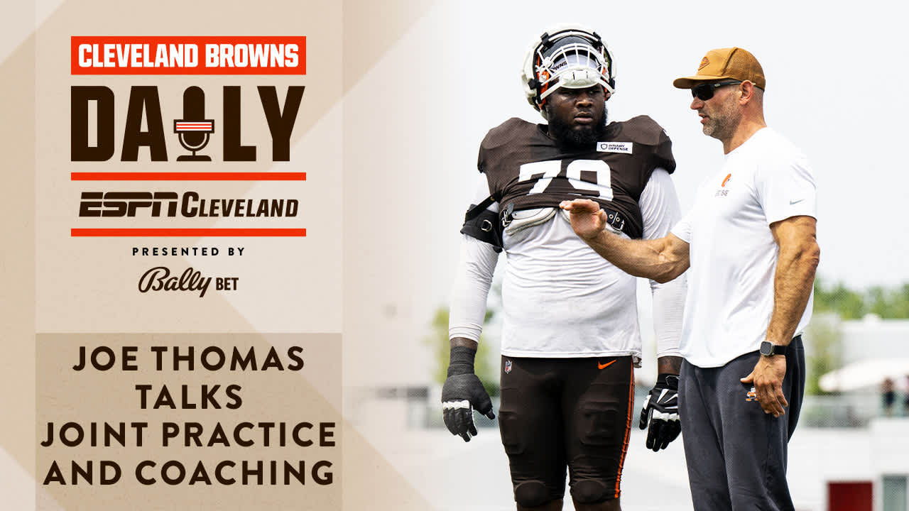 Joe Thomas talks joint practice and coaching | Cleveland Browns Daily