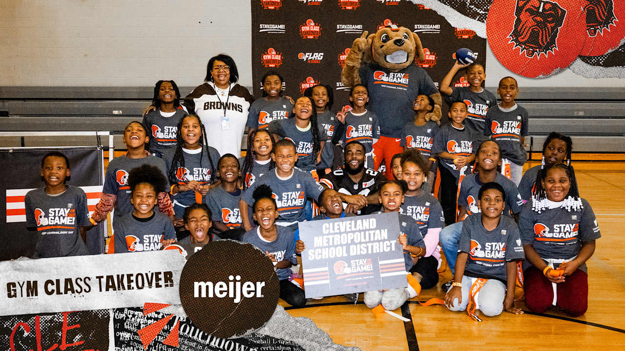 Browns host second Gym Class Takeover of 2024 fall semester