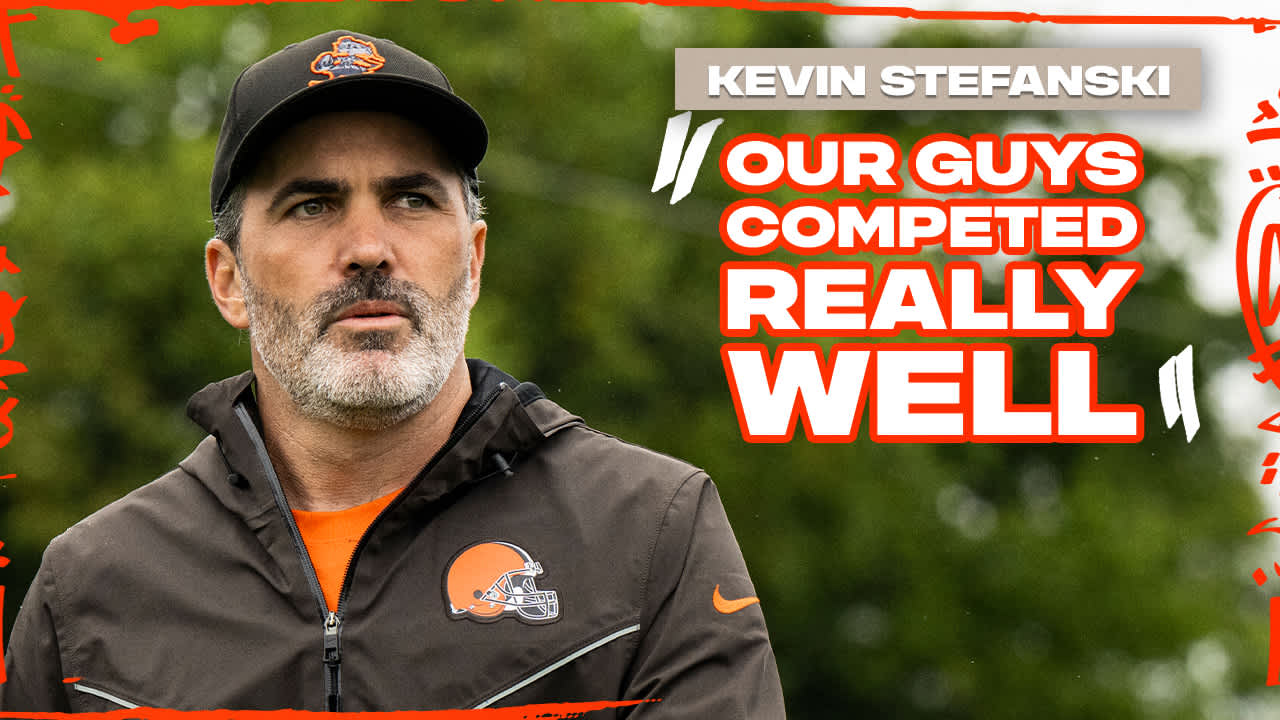 Kevin Stefanski Press Conference: "Our Guys Competed Really Well."