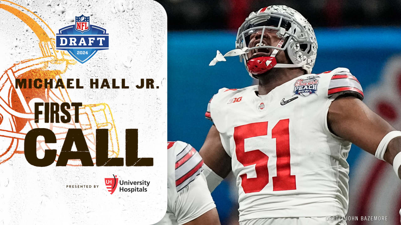 DT Michael Hall Jr. gets The Draft Call at No. 54 Overall