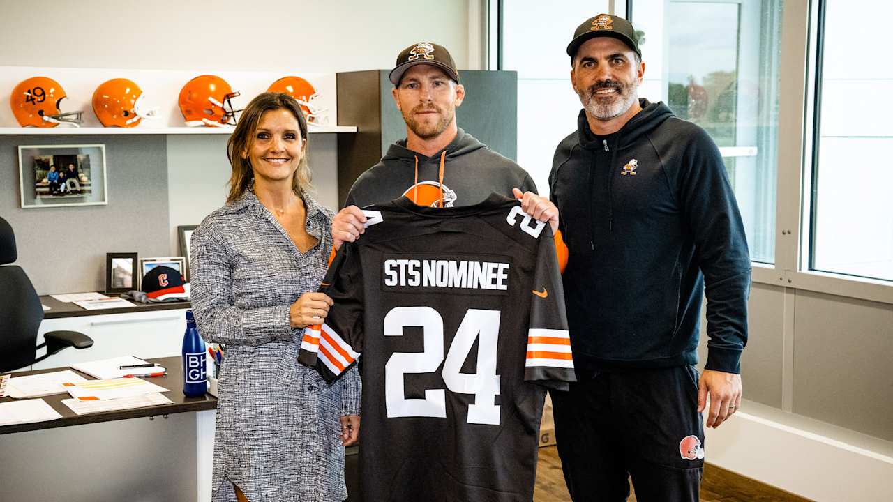 Browns nominate Shaun Huls for the NFL’s Salute to Service Award