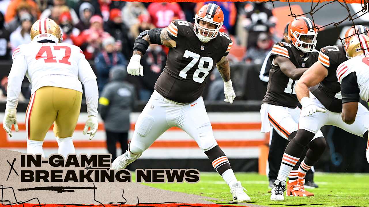 Jack Conklin out with a concussion vs. the 49ers